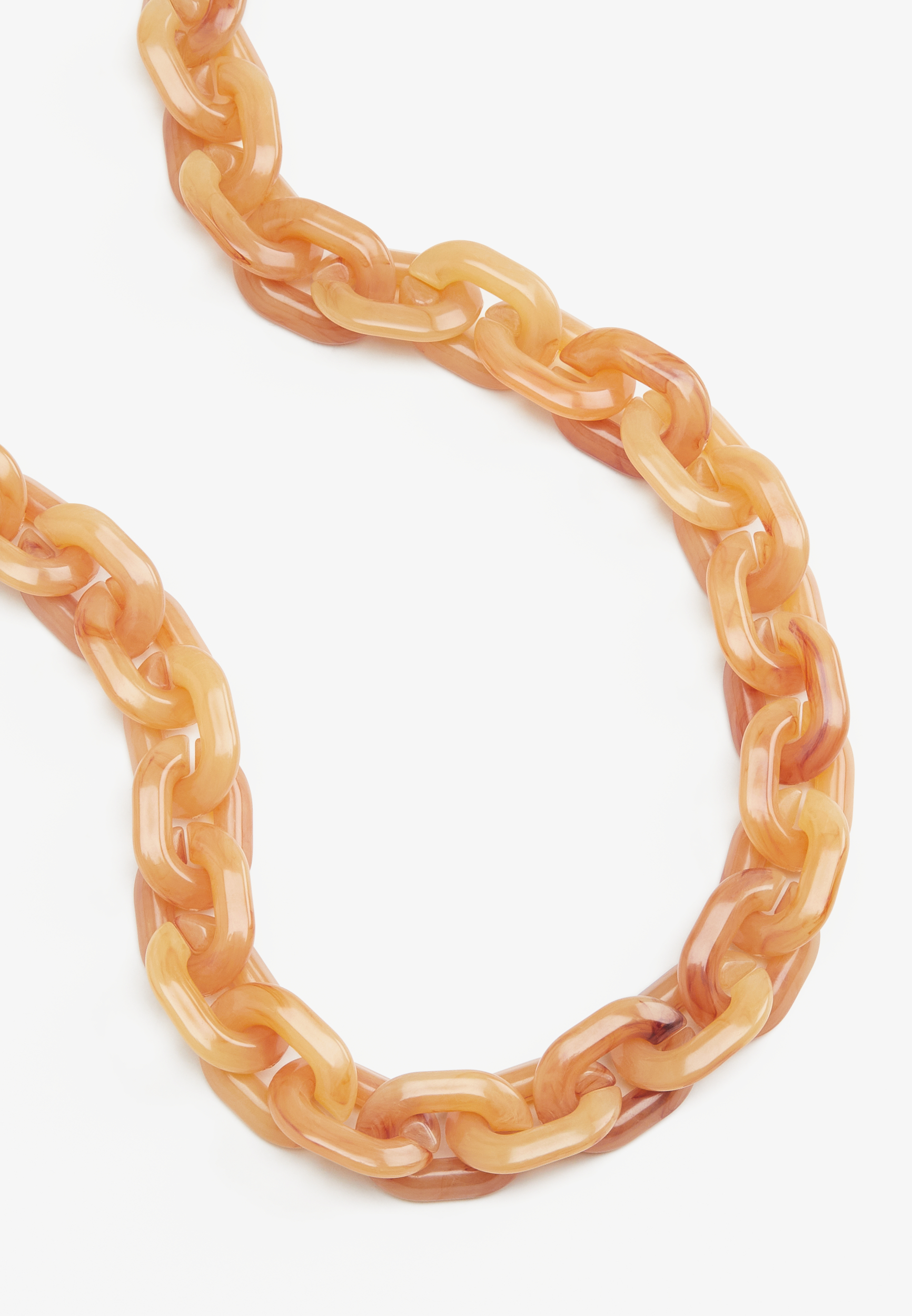 Chunky Resin Chain Link Necklace | maurices