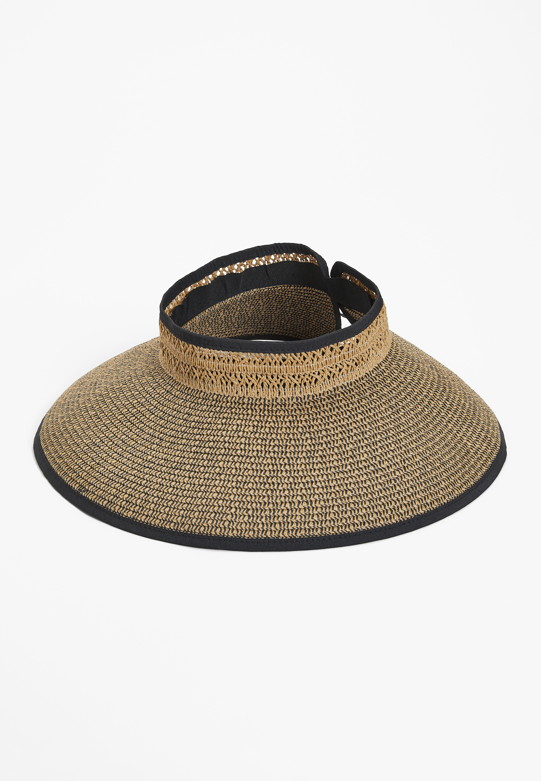 Two Toned Packable Sun Visor Hat | maurices