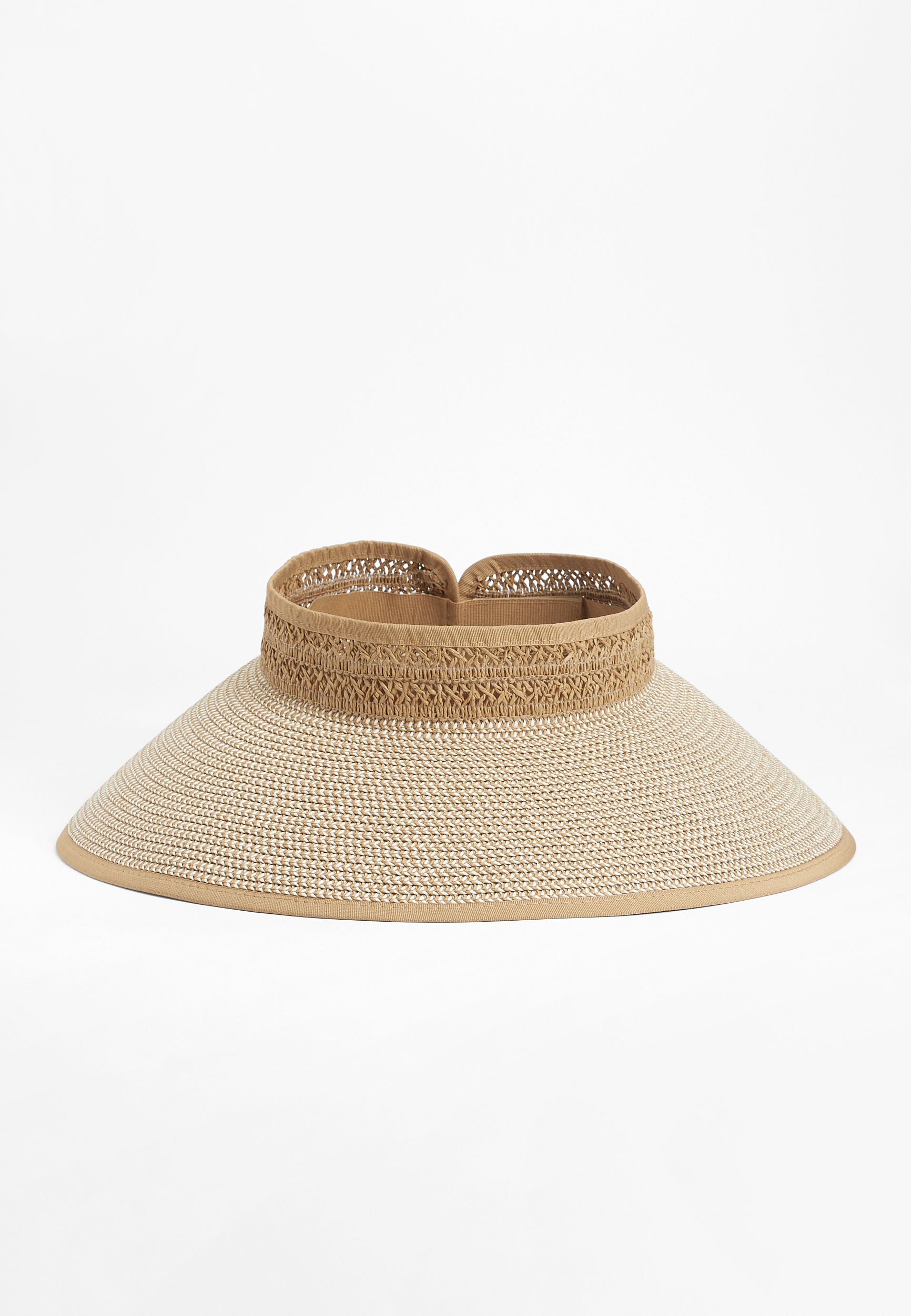 Tan Packable Sun Visor Hat | maurices
