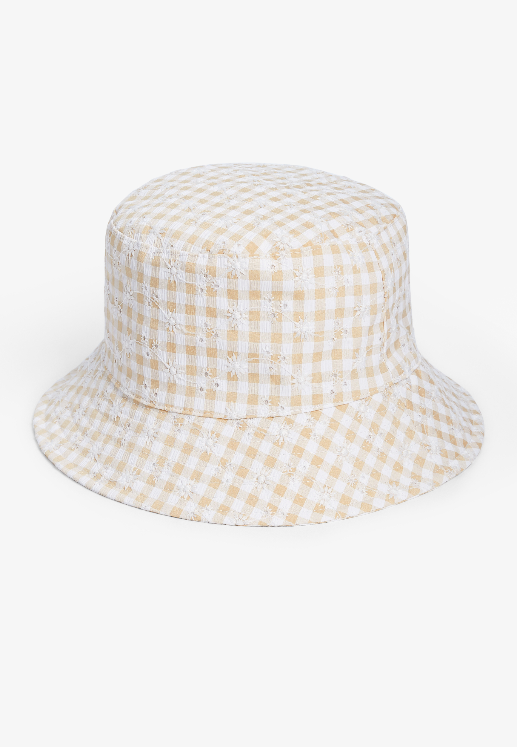 Floral Gingham Bucket Hat | maurices