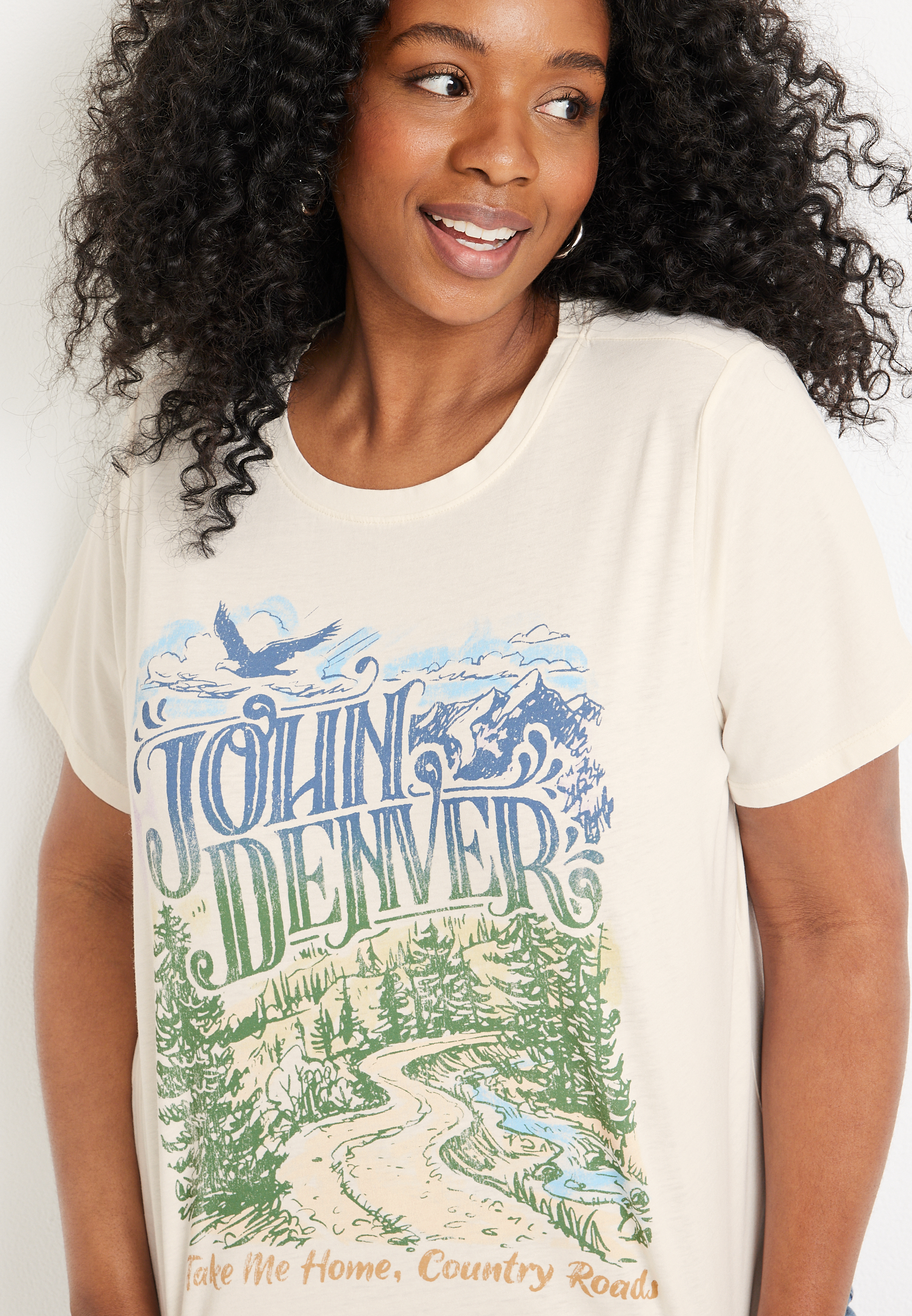 Plus Size John Denver Graphic Tee | maurices