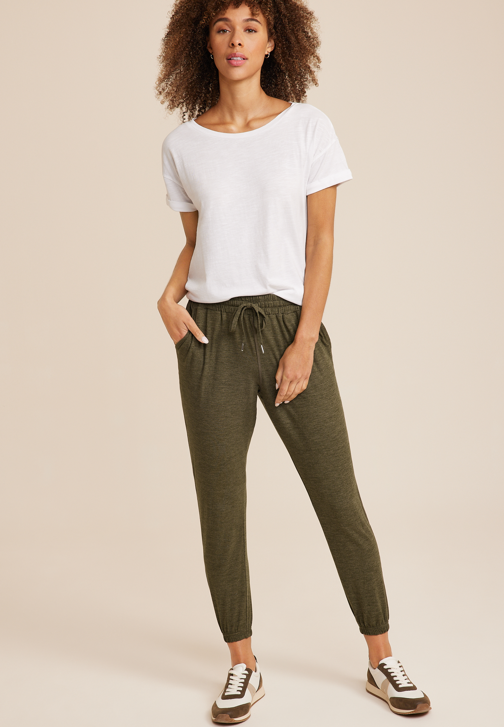 Cloud Stretch High Rise Jogger | maurices