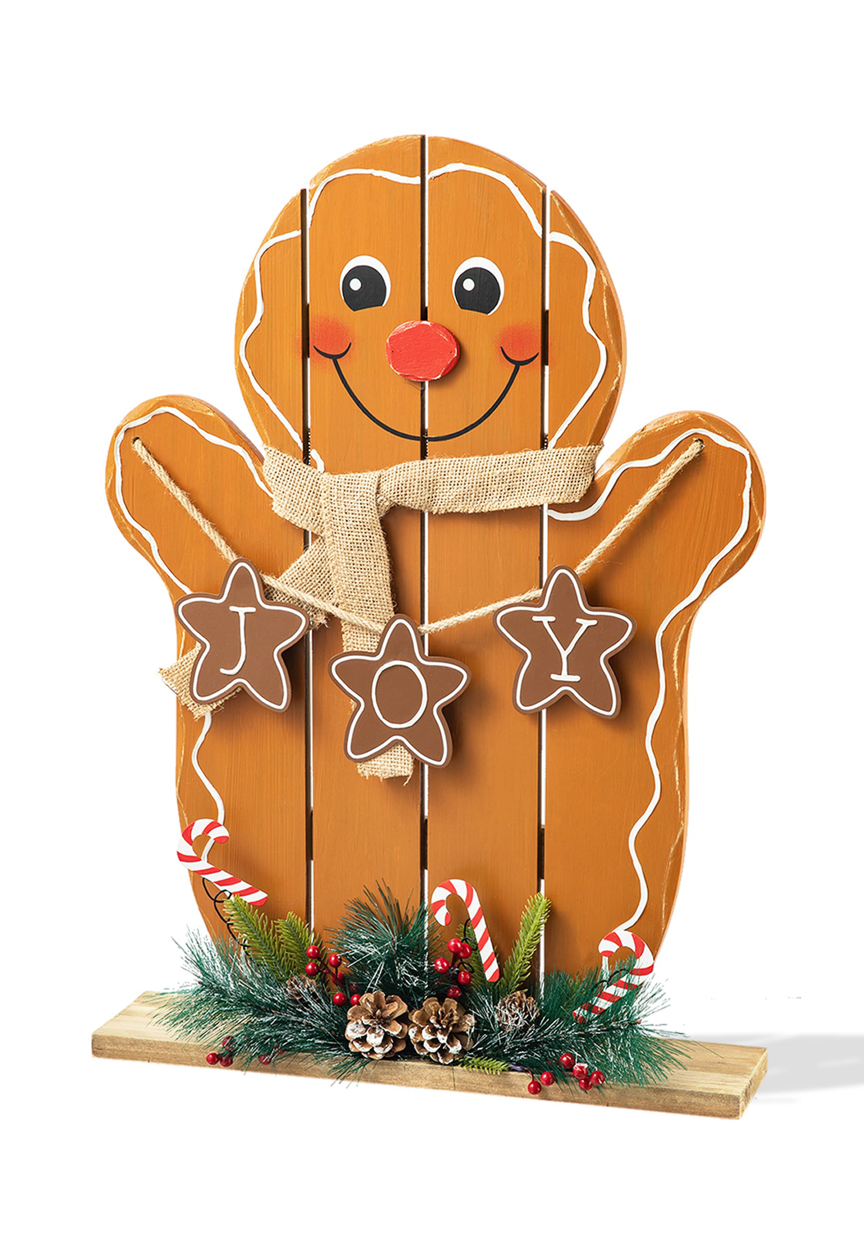 Glitzhome Gingerbread Man Decor | maurices