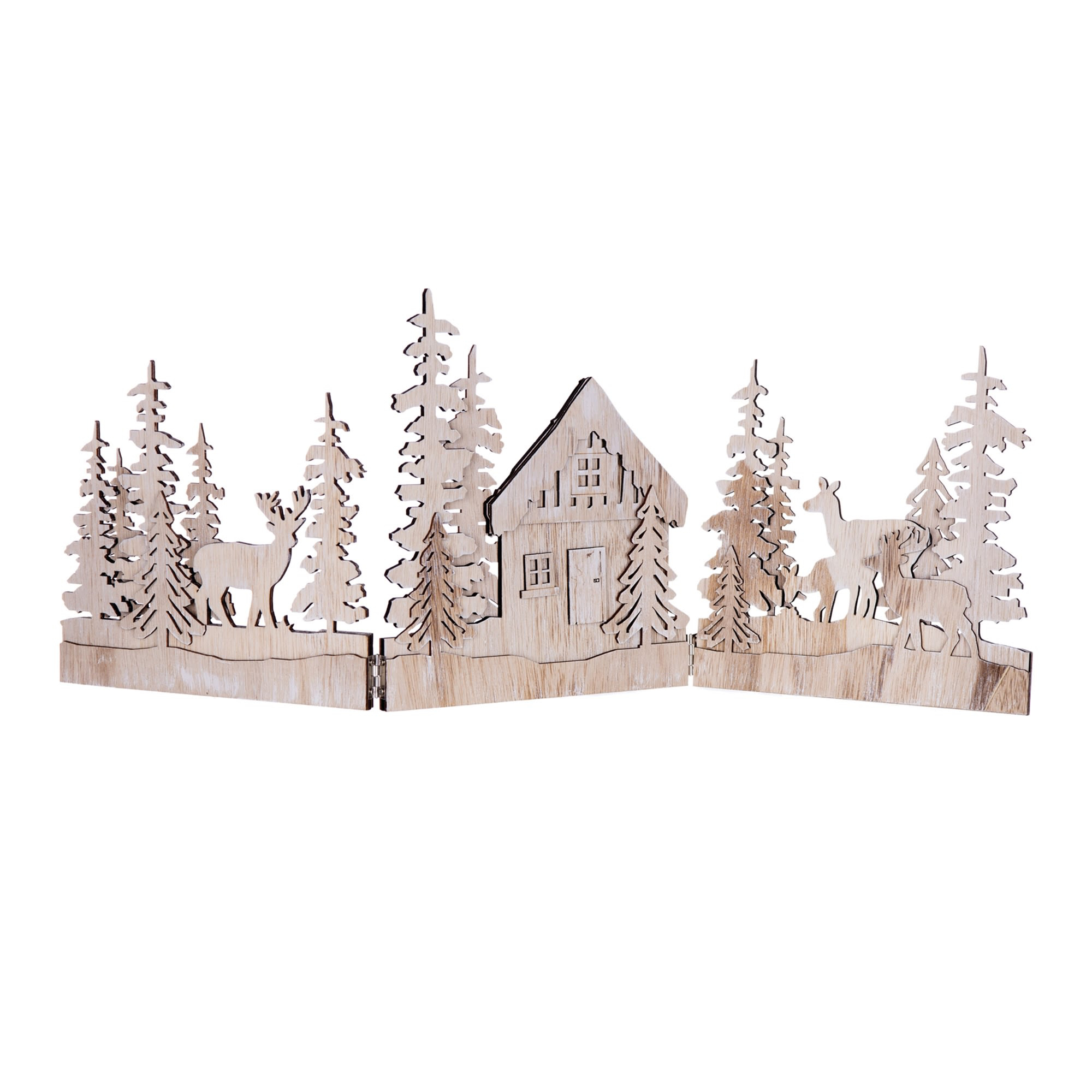 Melrose International Winter Forest Scene Trifold Display | maurices