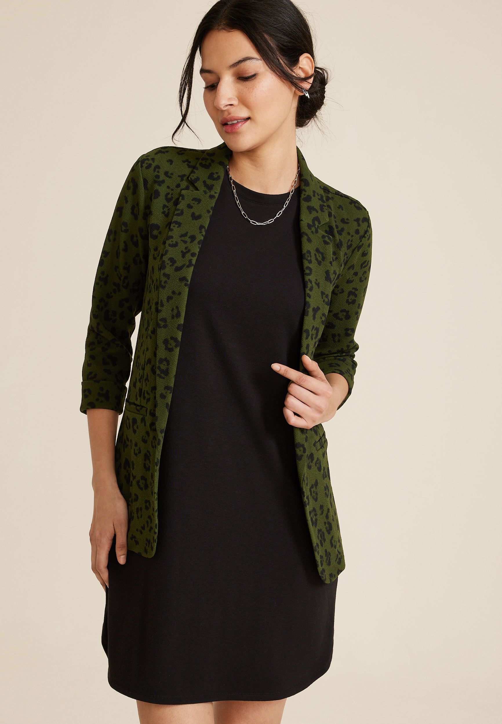Versa Animal Blazer | maurices