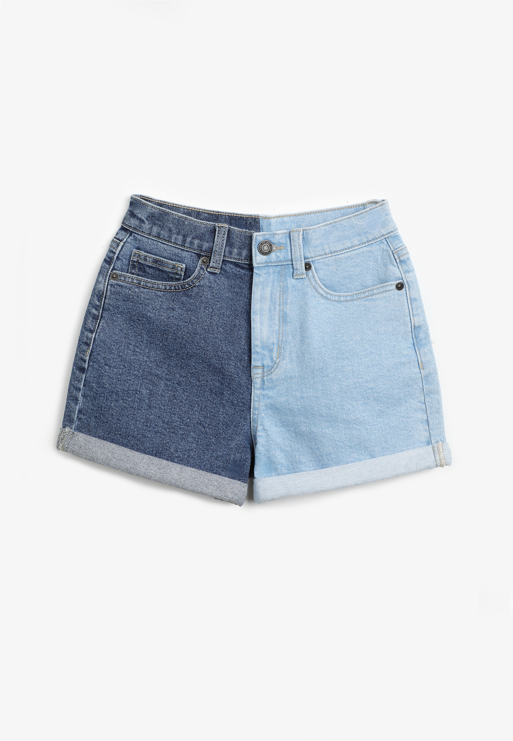 HFS Girls High Rise Two Tone Shorts | maurices