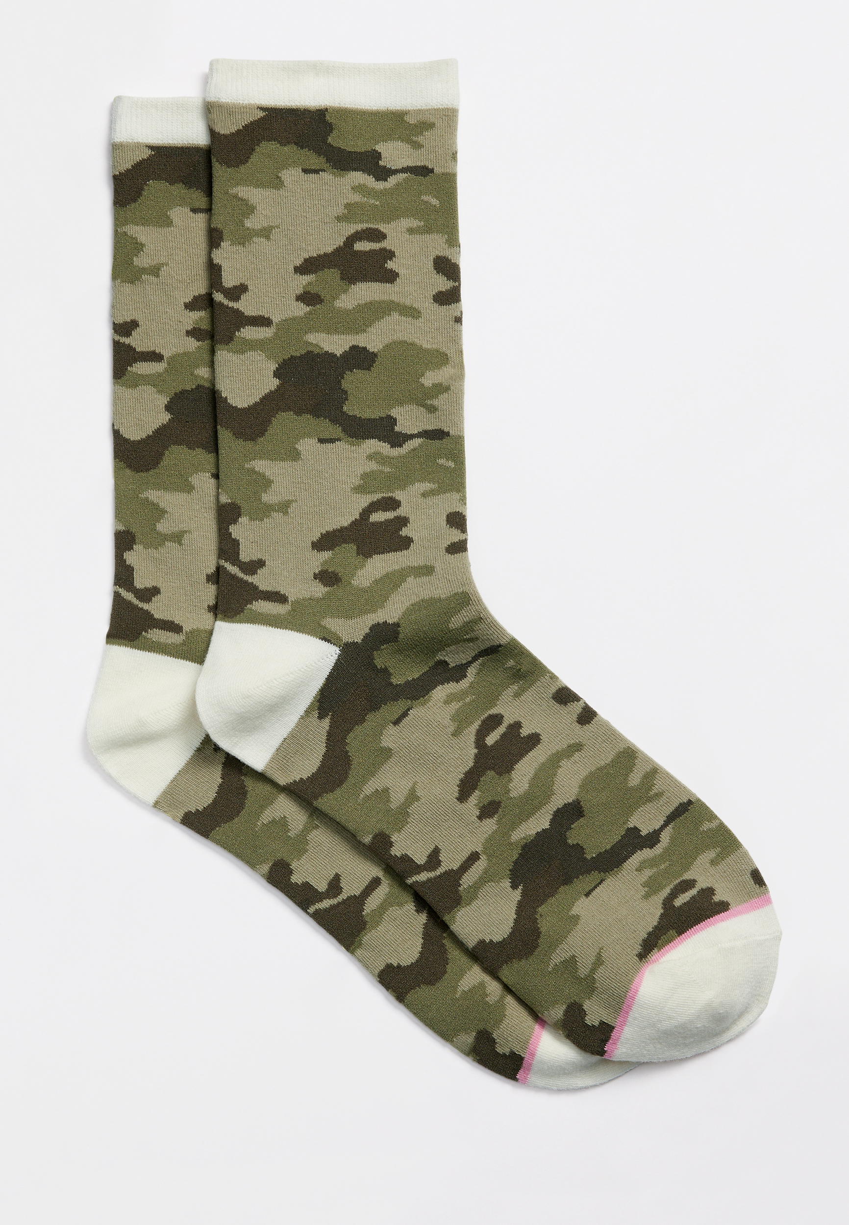 Maurices Camo Crew Socks | Hamilton Place