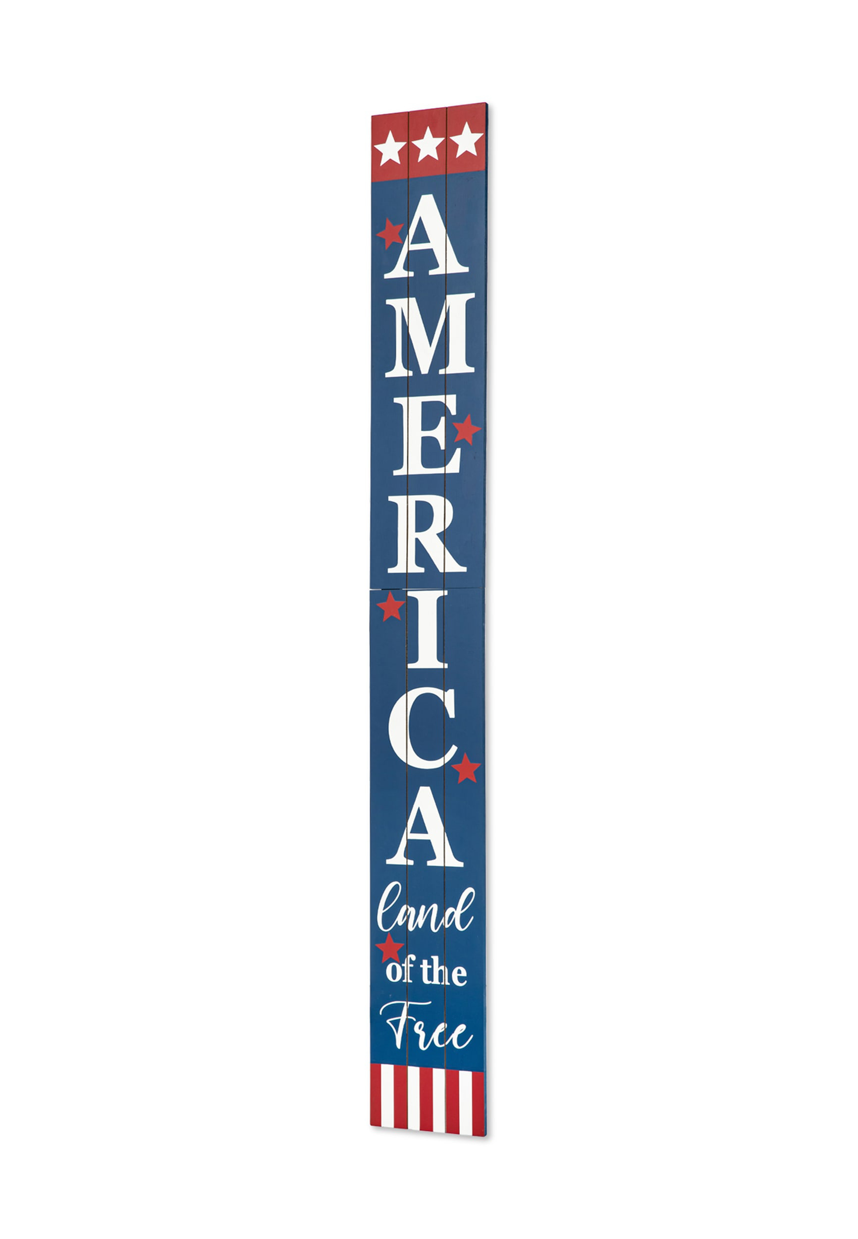 Glitzhome Wooden Patriotic And Americana Sign | maurices