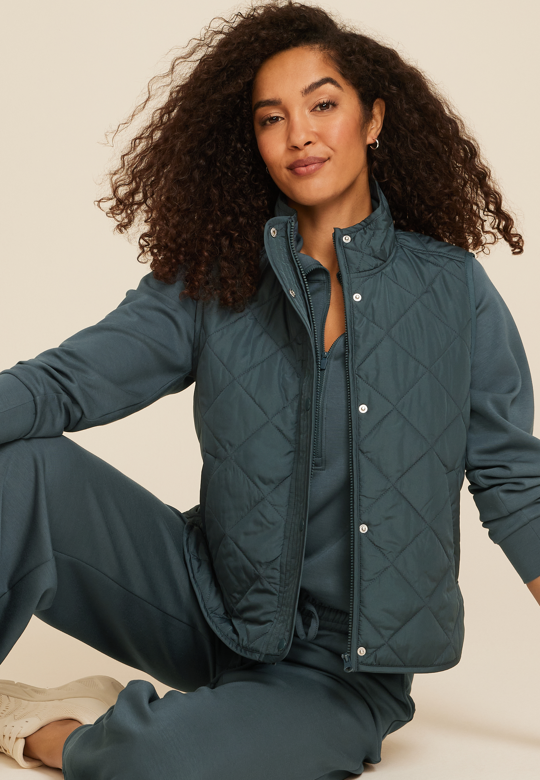 Featherweight Quilted Vest | maurices