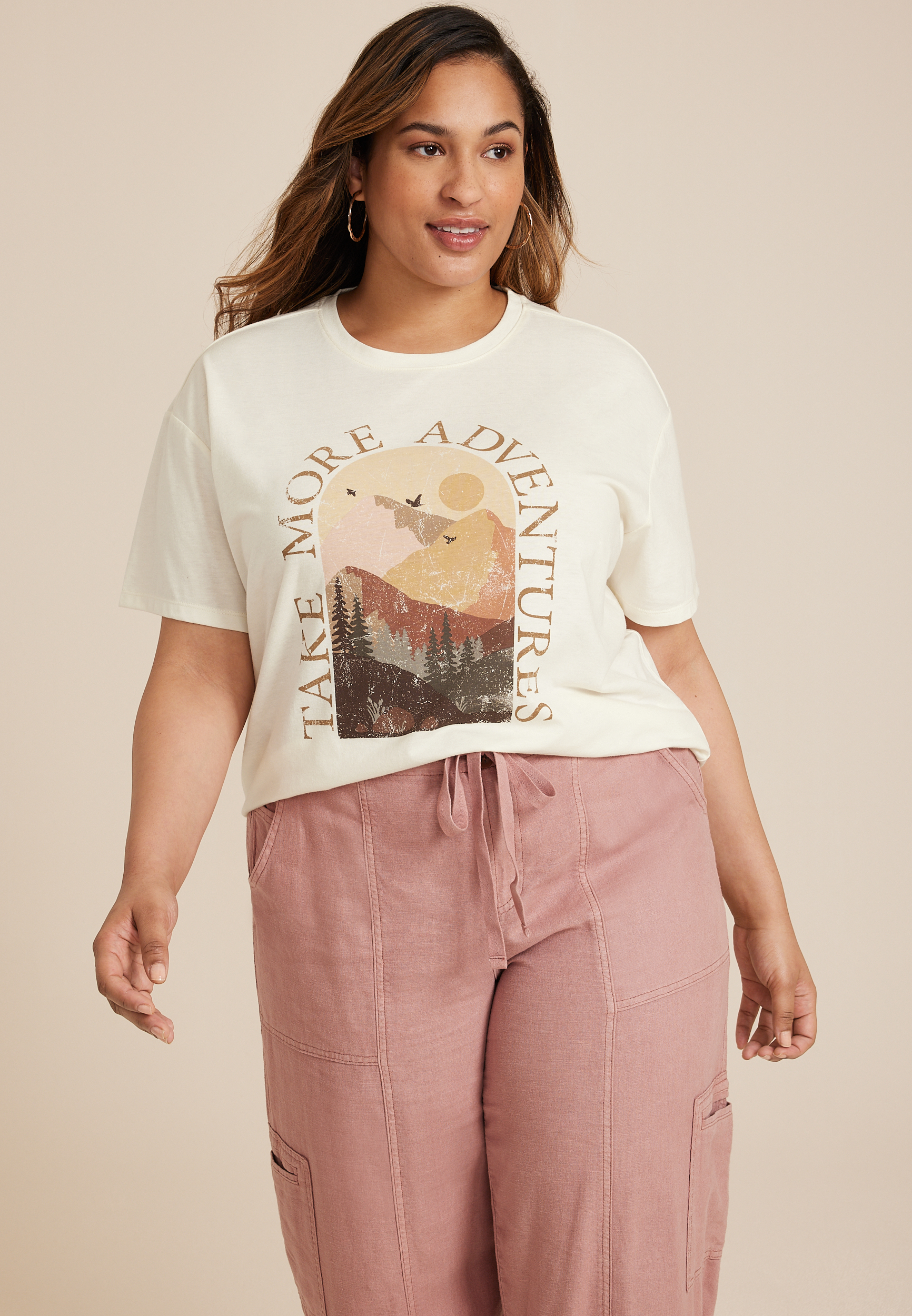 Graphic Tee Plus Size Tops | maurices