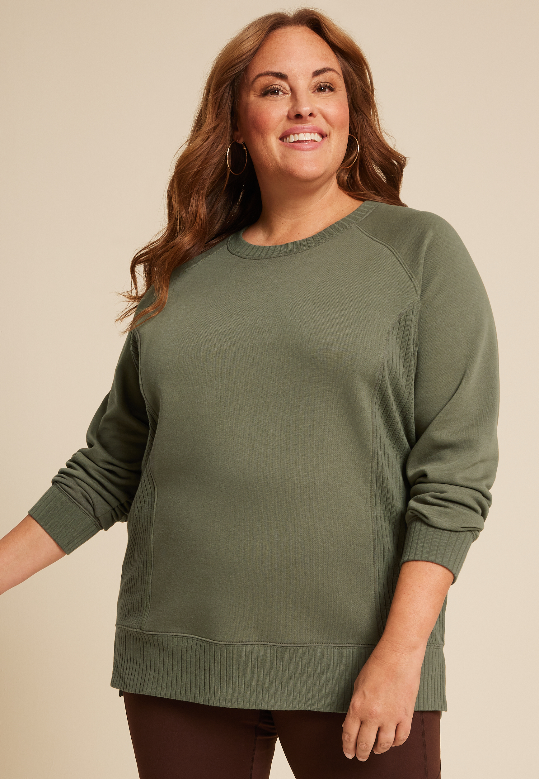 Plus Size Willowsoft Sweatshirt | maurices