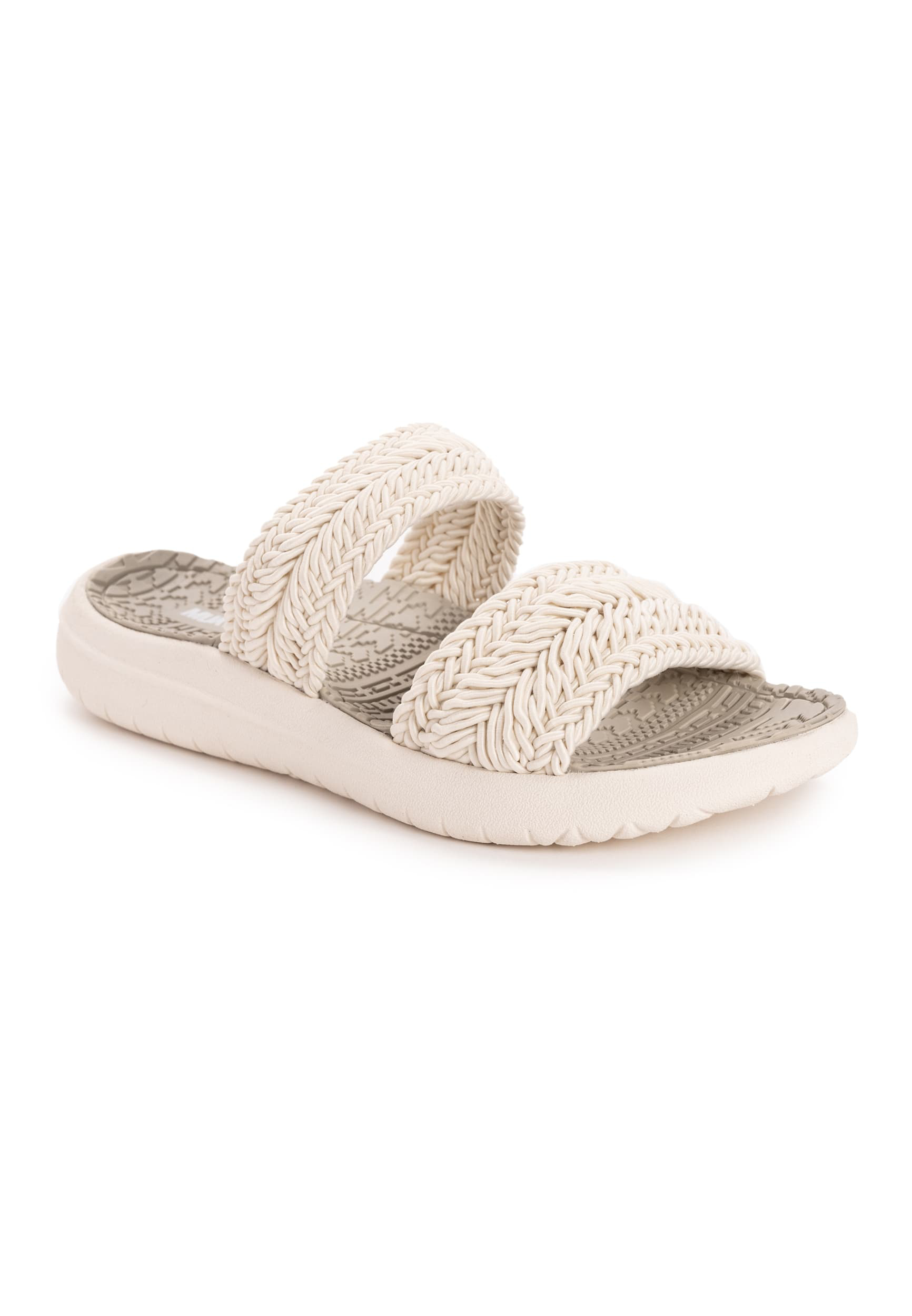 MUK LUKS Womens Stella 2 Strap Slide Sandal | maurices
