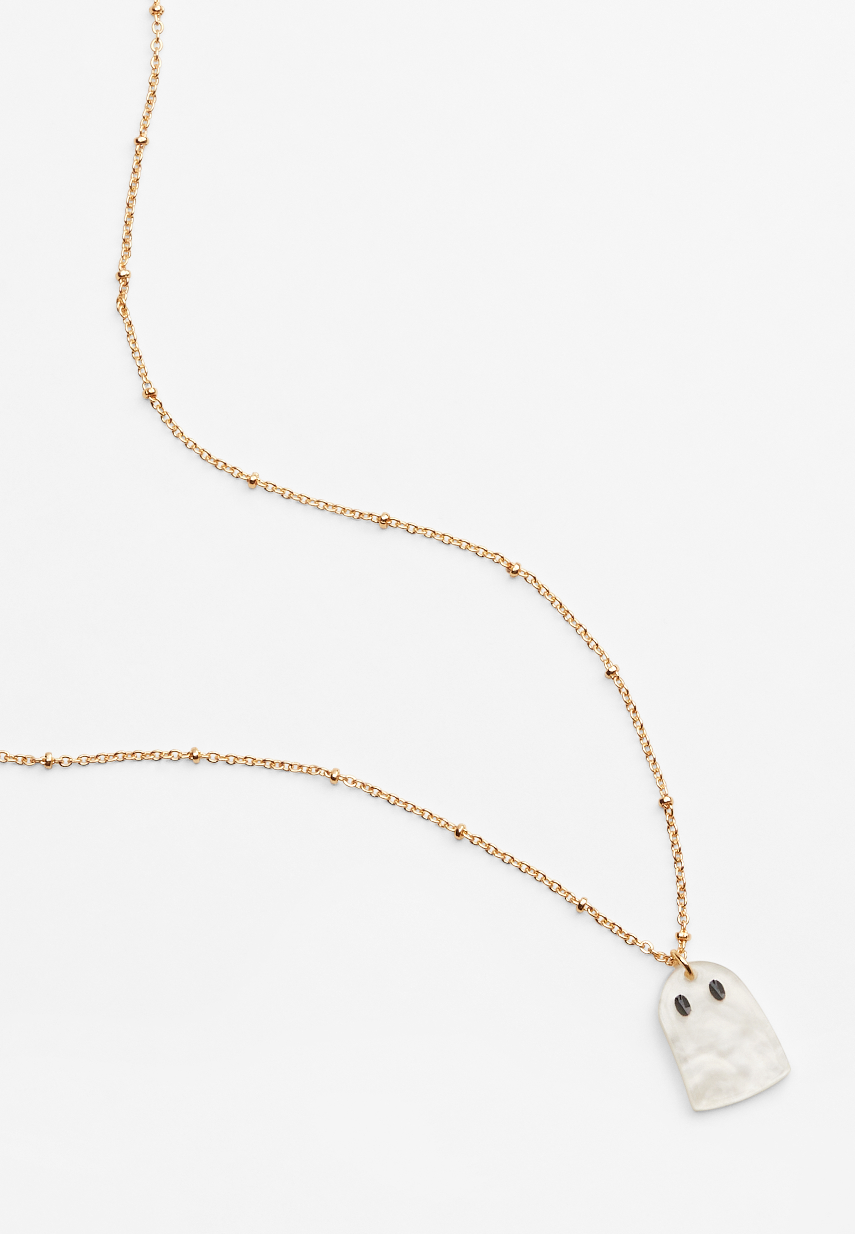 Resin Ghost Necklace | maurices