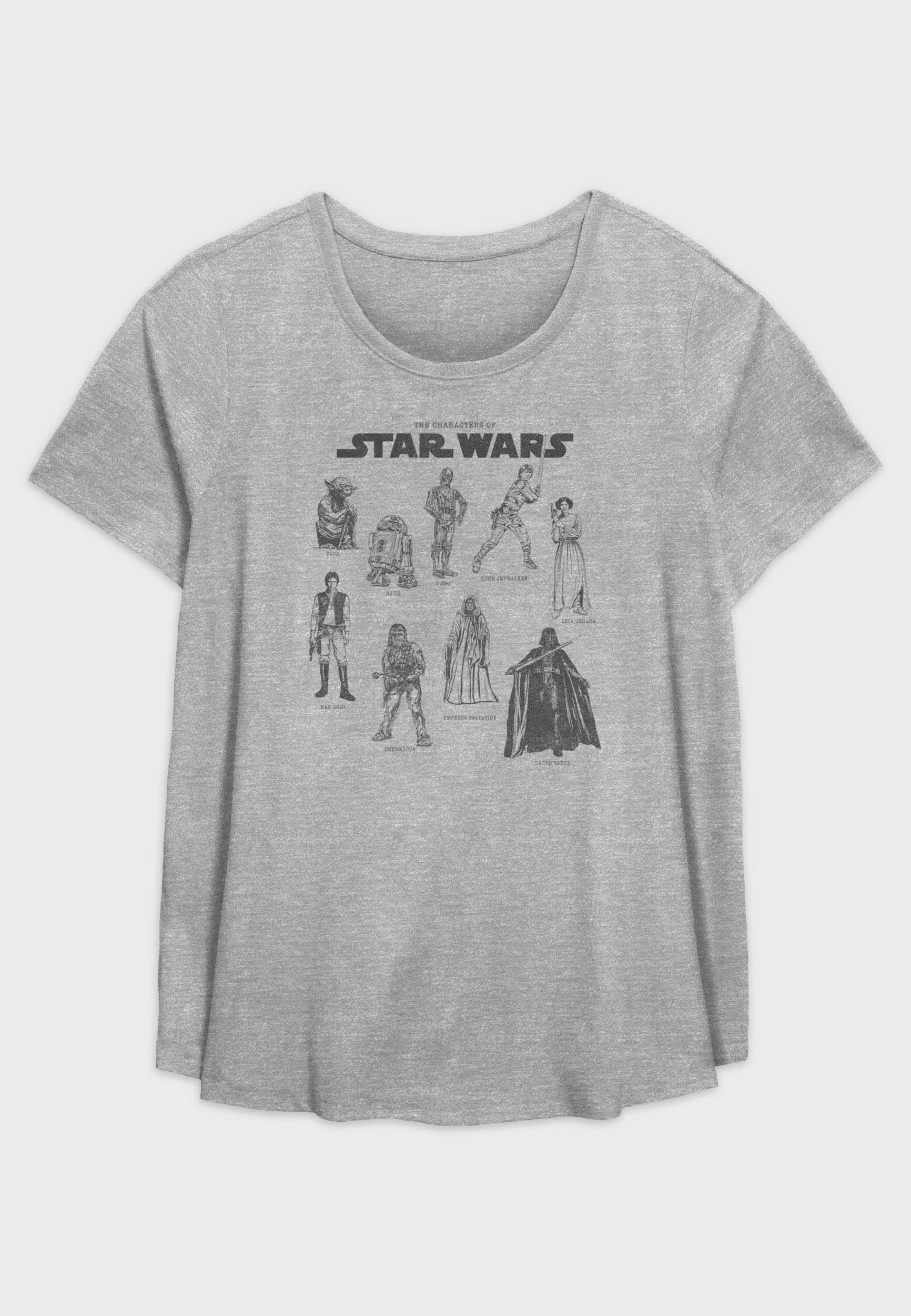 Fifth Sun Plus Size Character Chart Graphic Tee | maurices