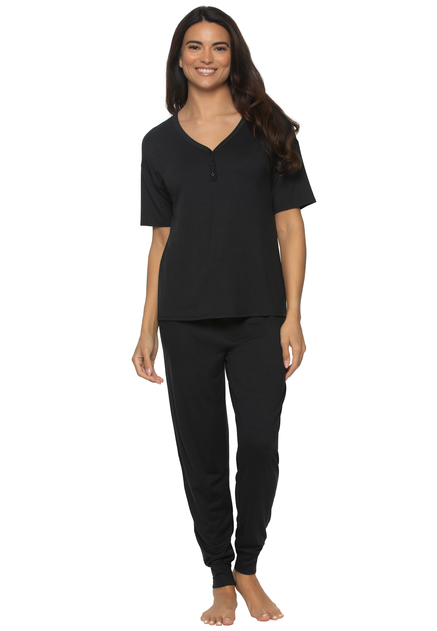 Felina Jessie Jersey Knit Lounge Set | maurices