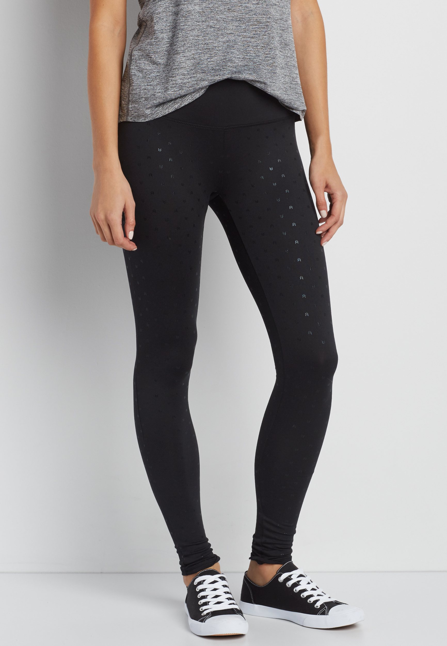 legging in subtle arrow print | maurices