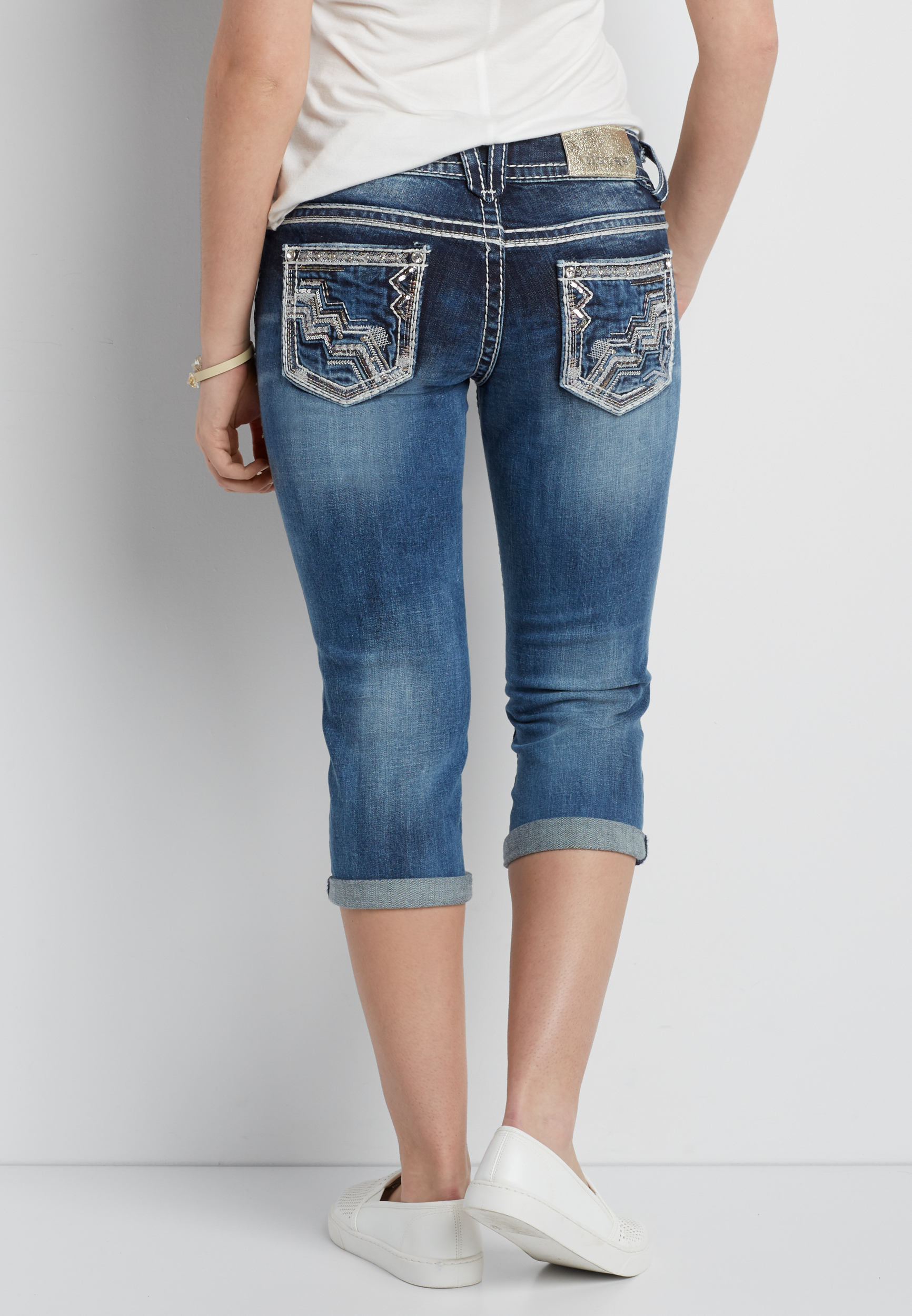 Vigoss® capri with chevron embellished pockets | maurices