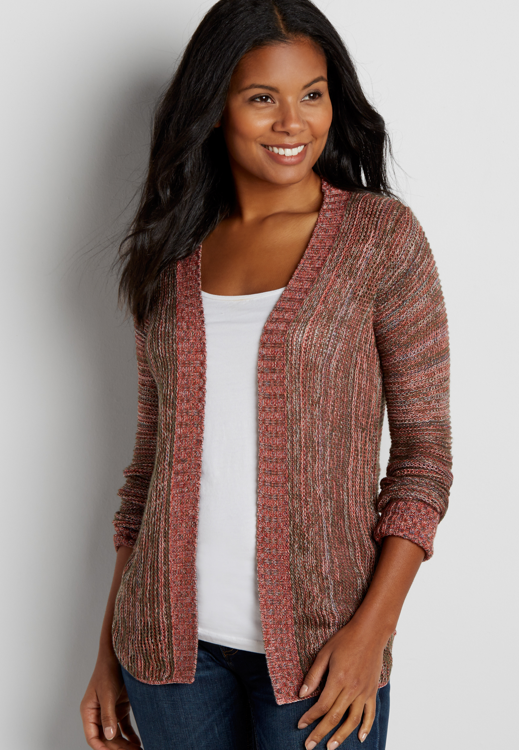 marled cardigan | maurices