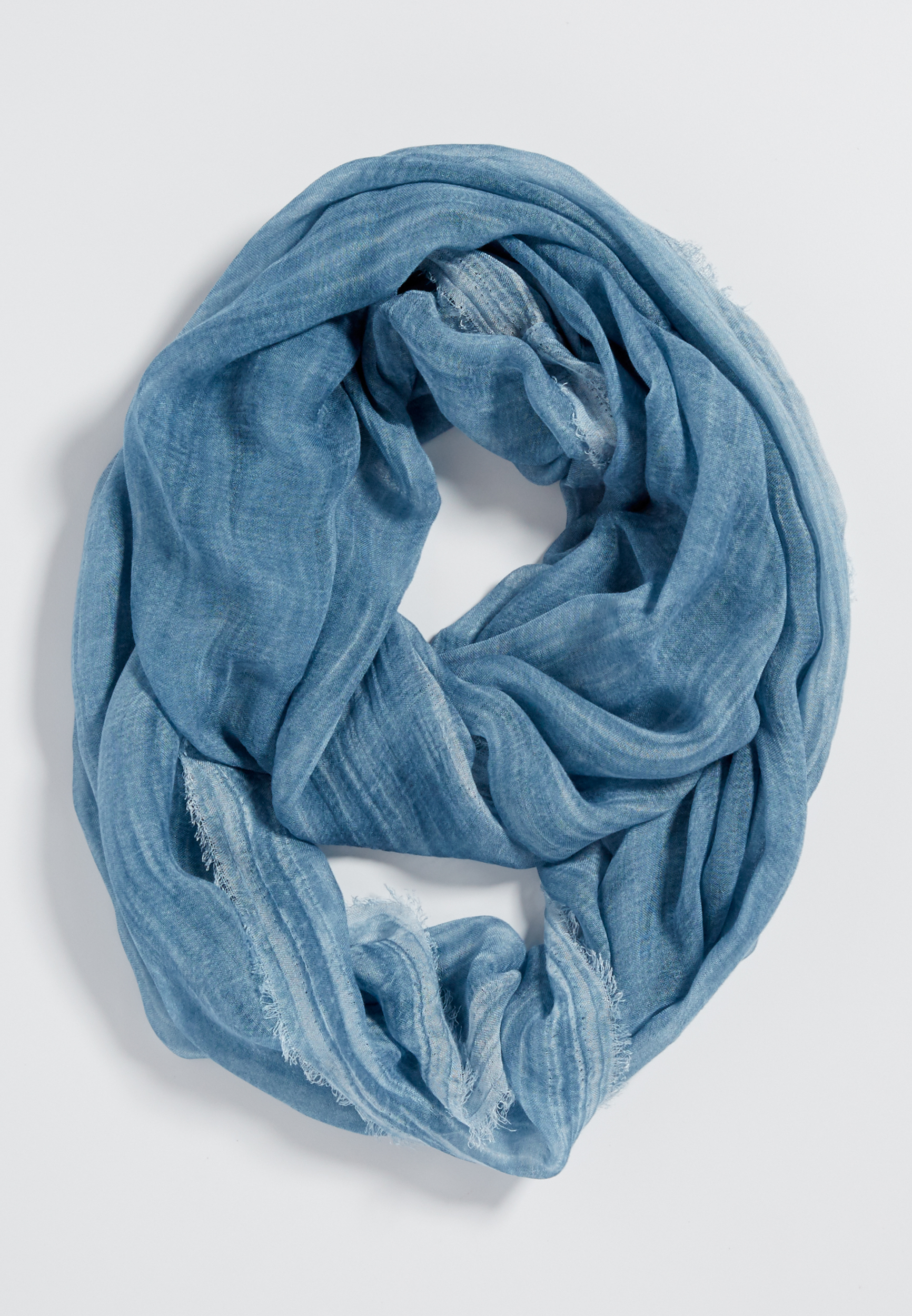 distressed infinity scarf | maurices
