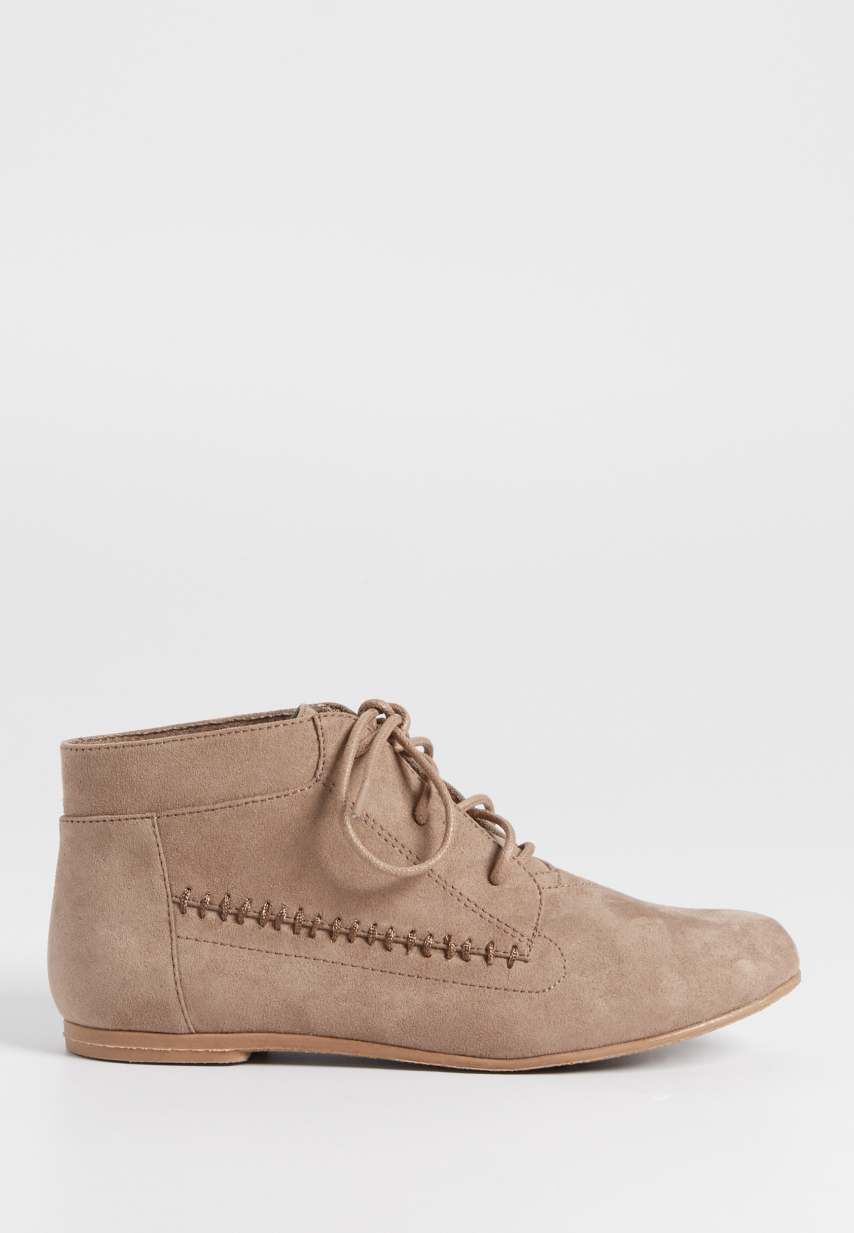 Pauline lace up faux suede shoe | maurices