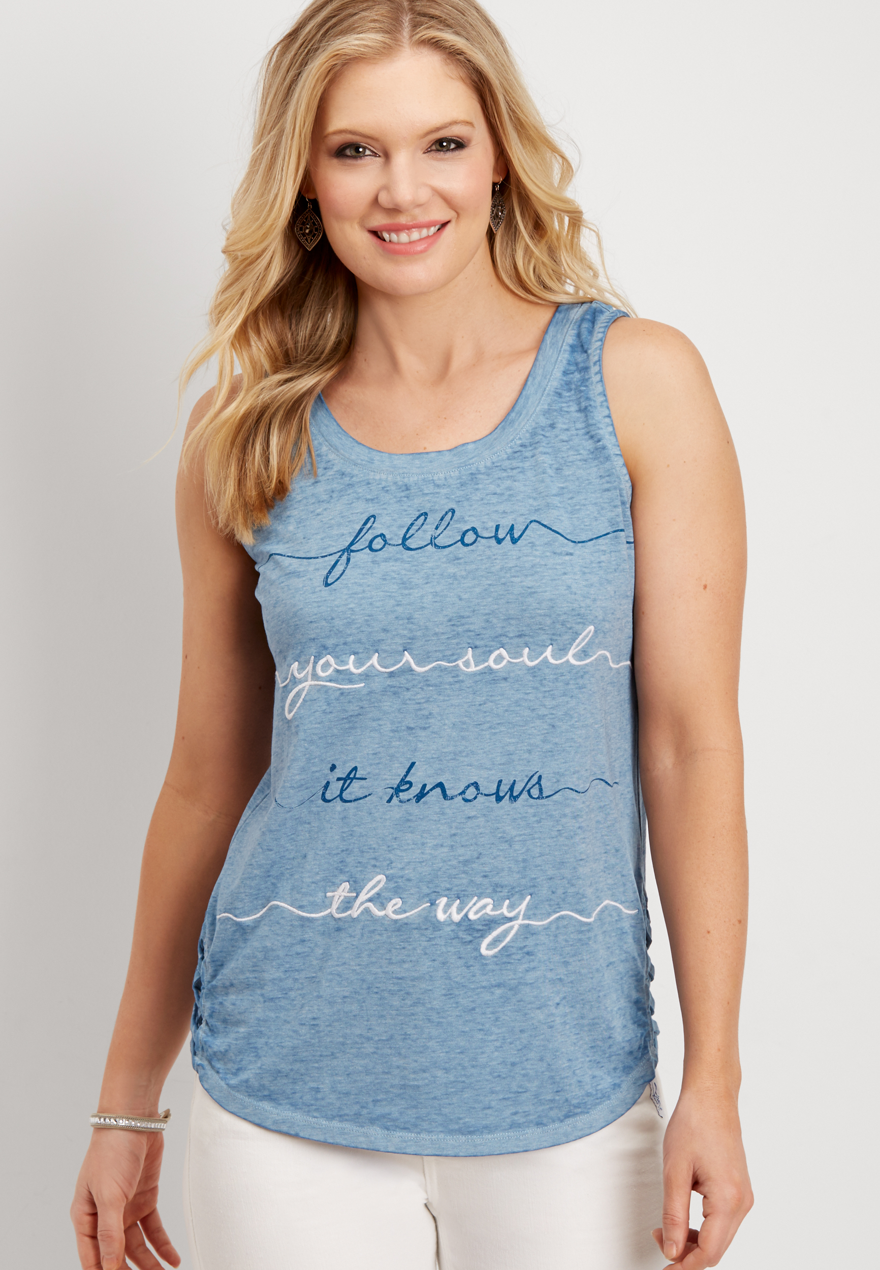 follow your soul graphic tank | maurices