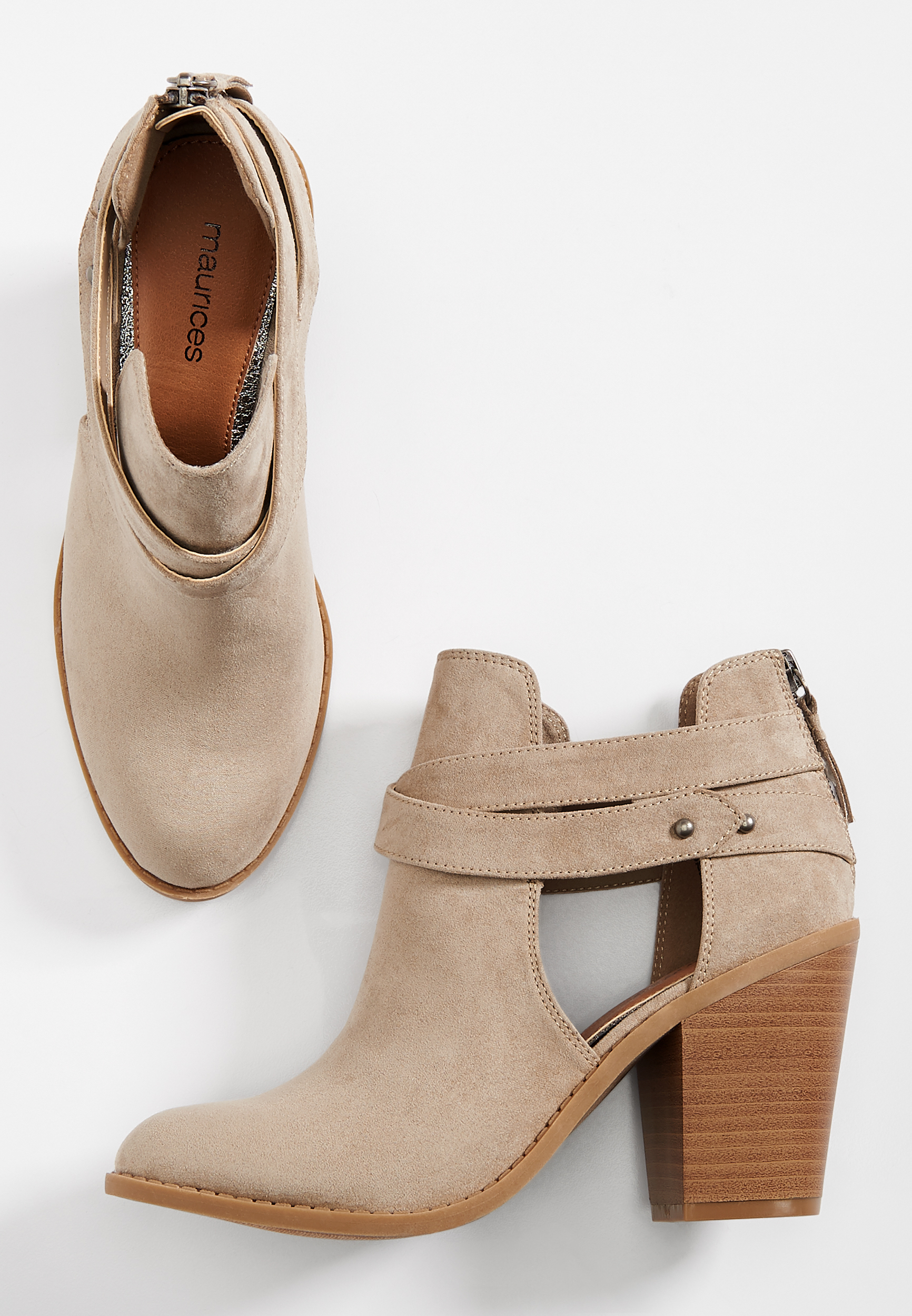 Carin open side bootie | maurices