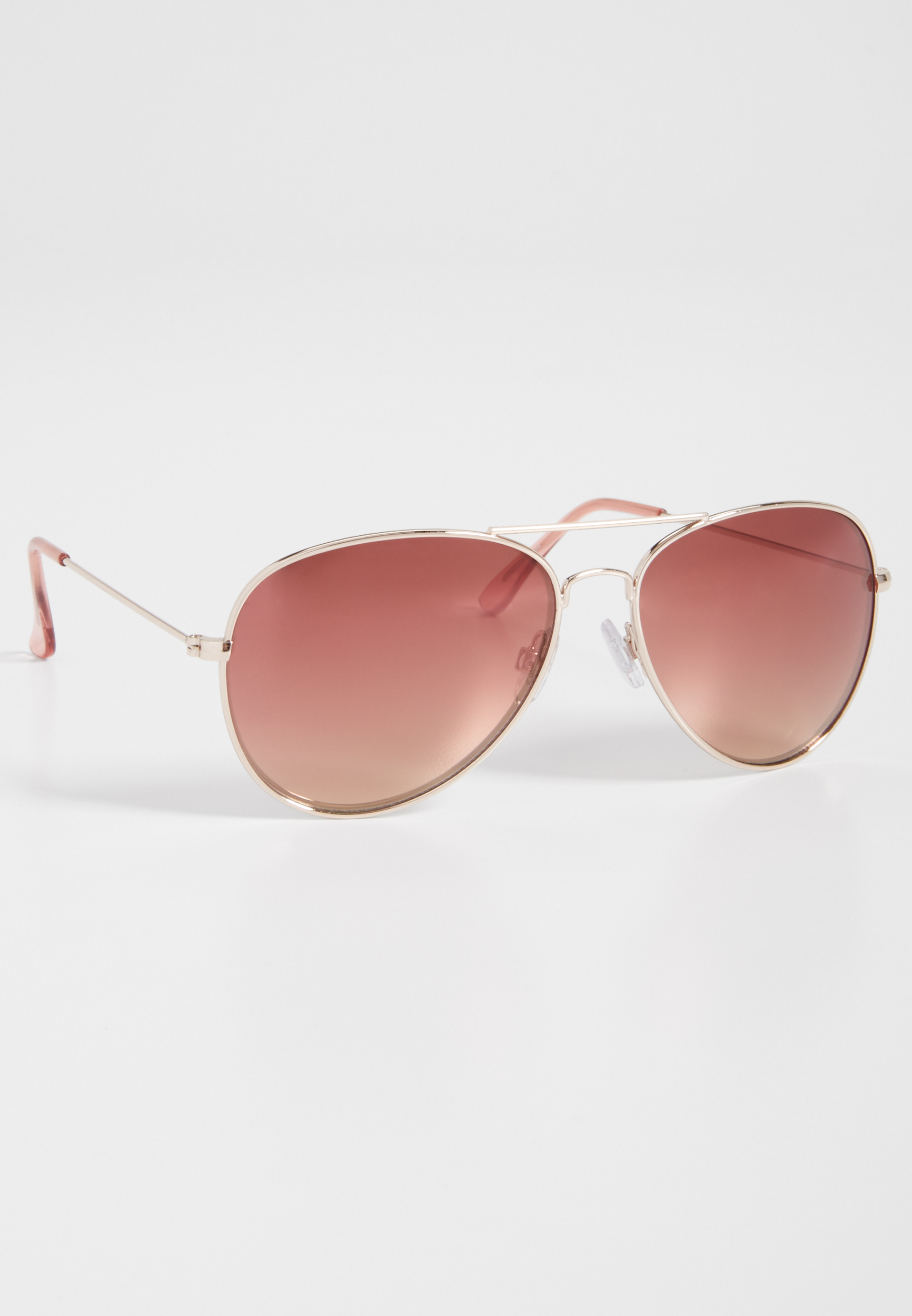 pink aviator sunglasses | maurices